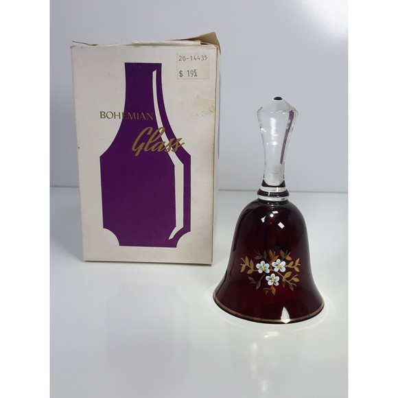 Vcelnika A Ruckl | Accents | Vcelnicka A Ruckl Sons Bohemia Ruby Red ...